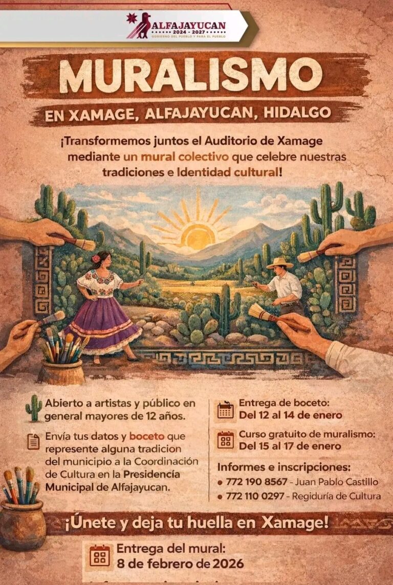 Alfajayucan Impulsa Proyecto De Muralismo Comunitario En Xamage Para ...